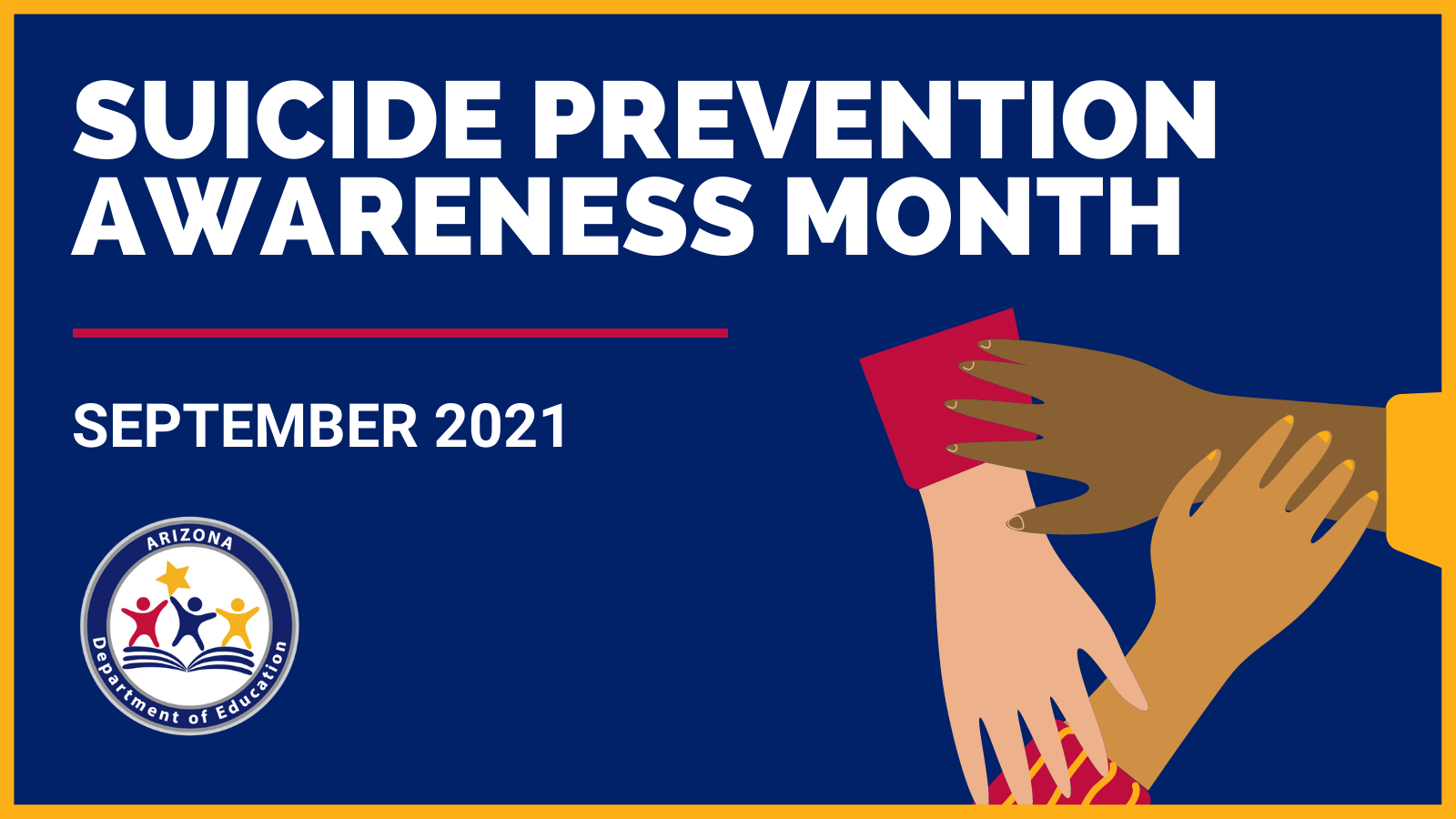 September is Suicide Prevention Awareness Month | Arizona Department of ...